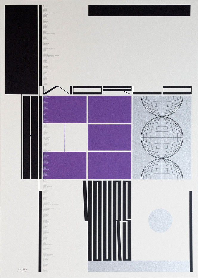 Figure and ground - Collection - typo/graphic posters