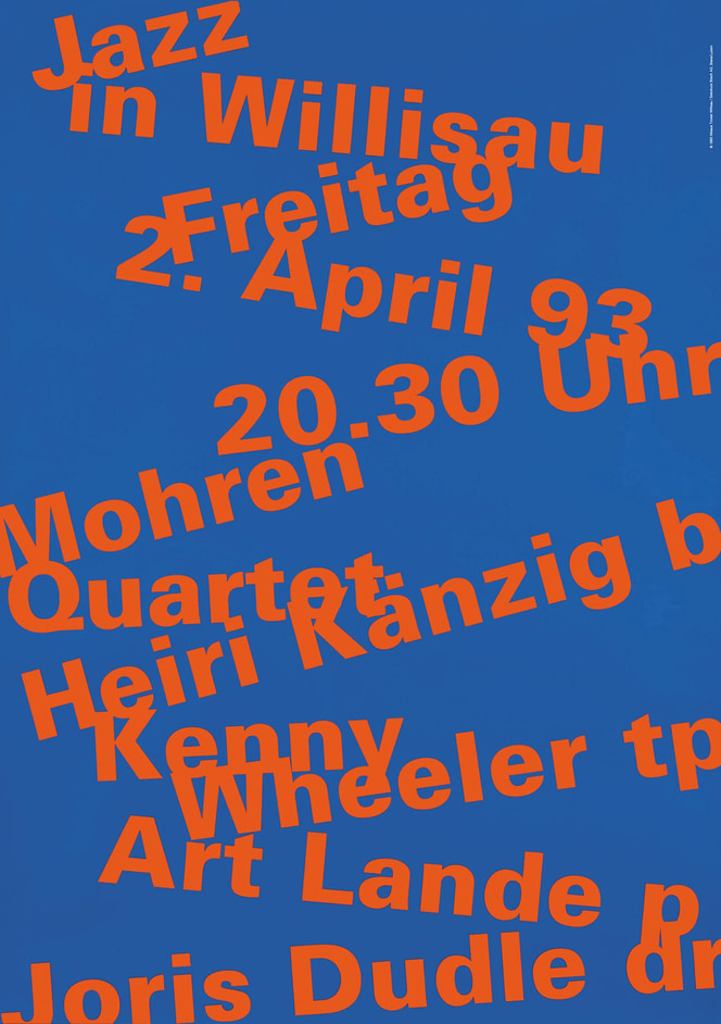 niklaus troxler - typo/graphic posters